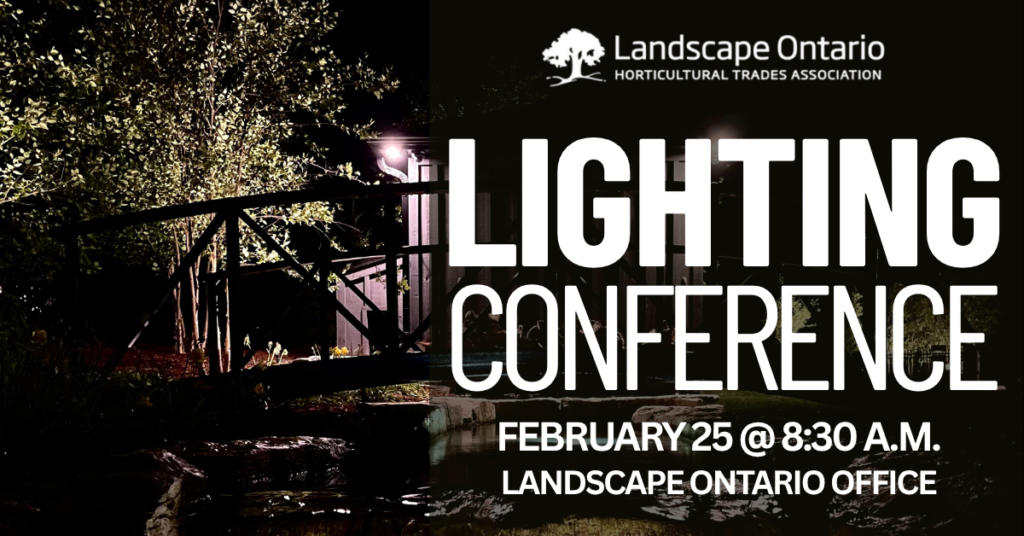 Landscape Lighting Conference 2026 – Landscape Ontario